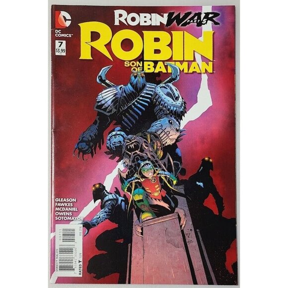 DC Comics | Art | Robin Son Of The Batman 7 Dc Comics 26 Fn Robin War Part 5 | Poshmark